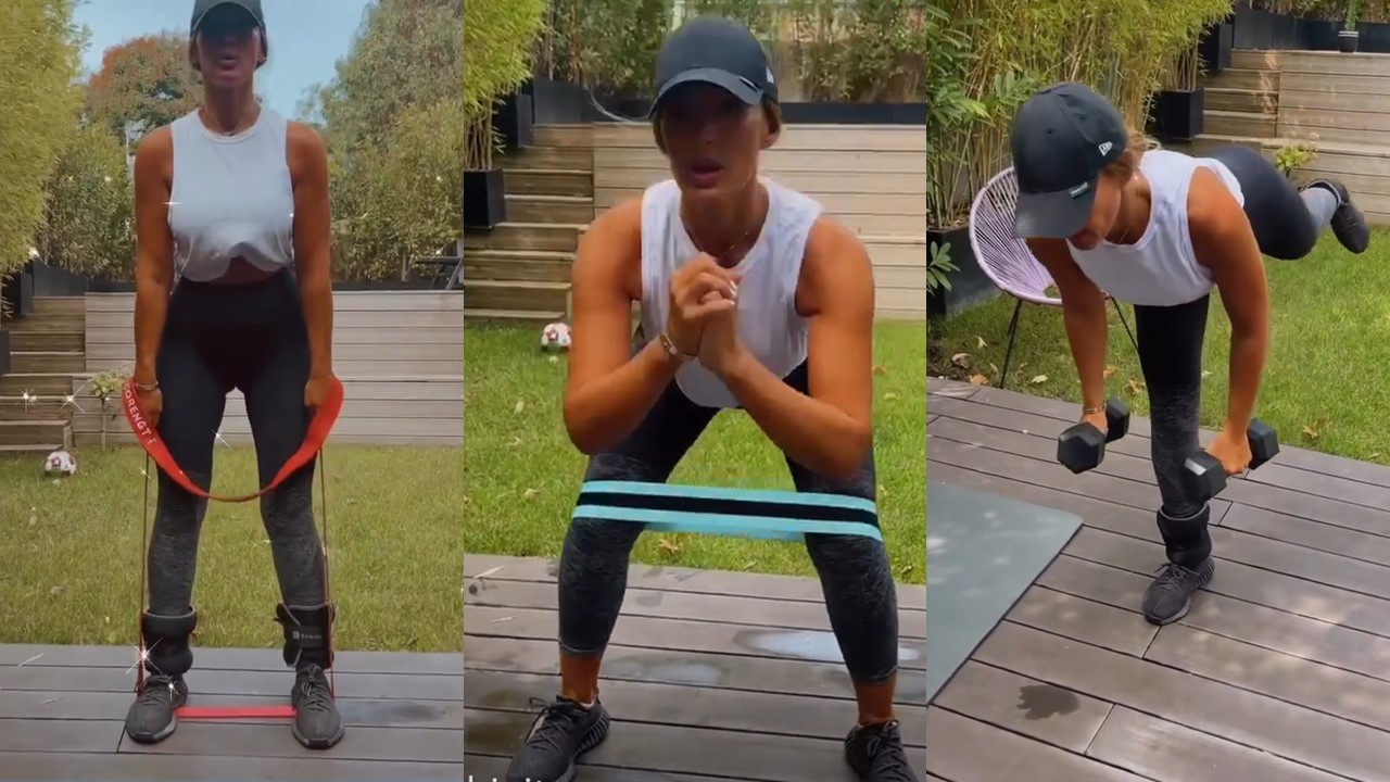 Vitaa tient à garder une ligne parfaite. Elle reprend le sport et ne ...