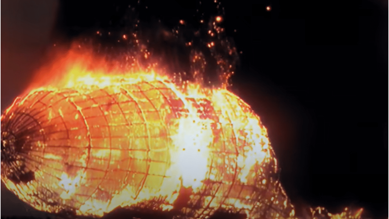 Une vidéo remastérisée de la catastrophe du Zeppelin Hindenburgh en ...