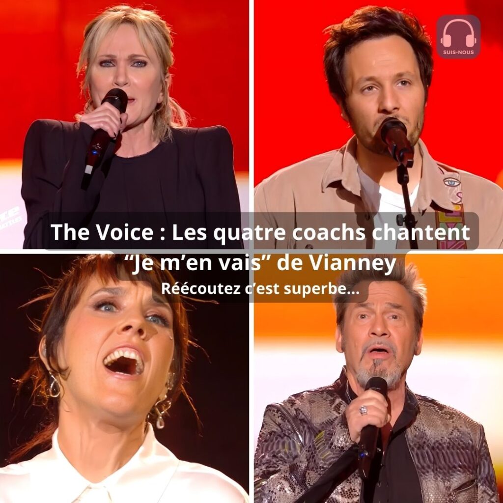 The Voice 2025 : Les quatre coachs Florent Pagny, Zaz, Vianney et Patricia Kaas ont lancé la ...